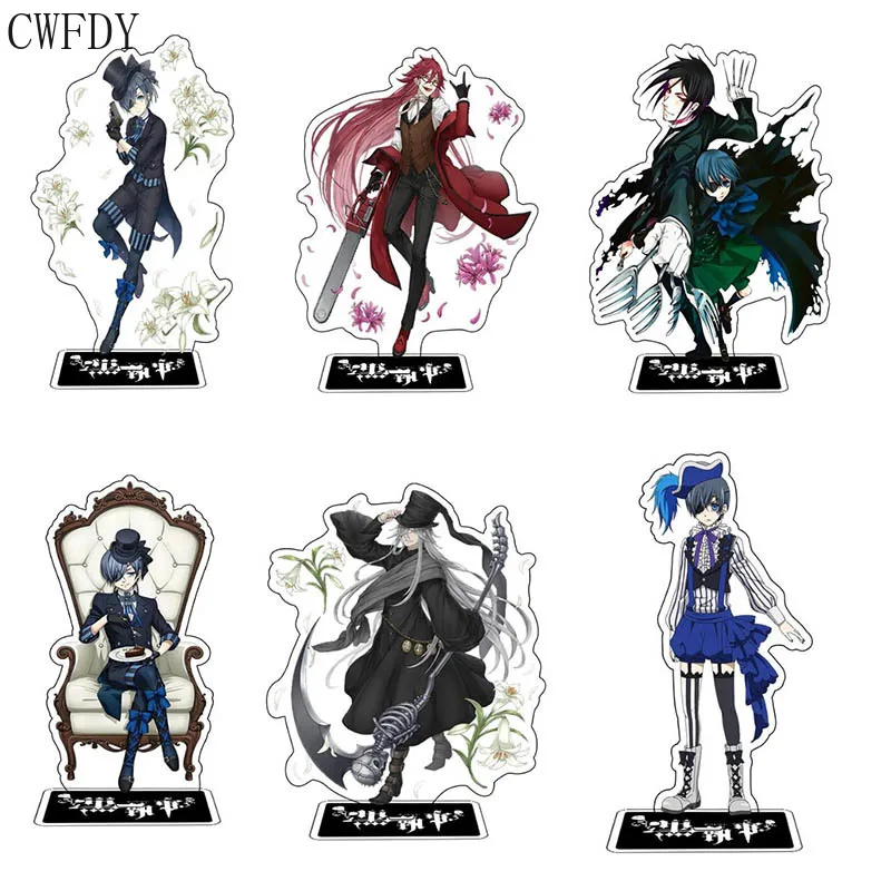 New-Anime-Black-Butler-Acrylic-Stand-Figures-Sebastian-Creativity ...