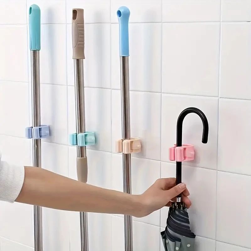 1pc-Wall-Mounted-Mop-Clip-Multifunctional-Storage-Rack-Bathroom-Mop ...