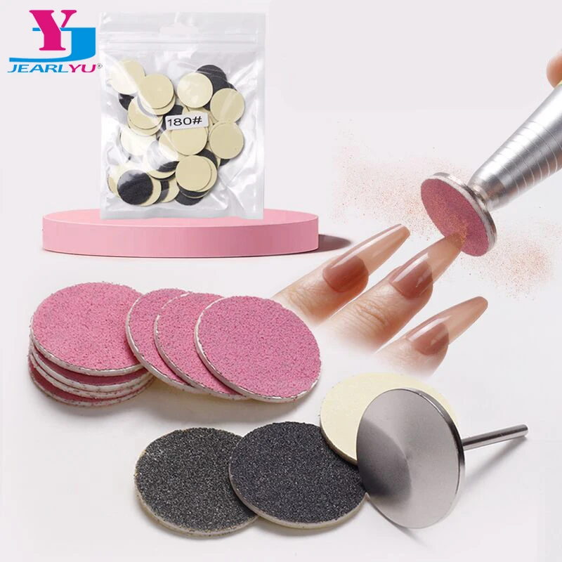 50-Pcs-Strong-Thick-Foot-Files-Disc-Dead-Skin-Remover-Replaceable ...