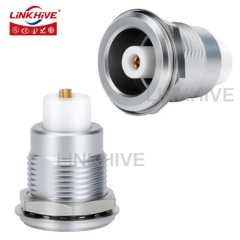 Compatible with LEMO FFA+ERA Single Contact Coaxial Push Pull Circular ...