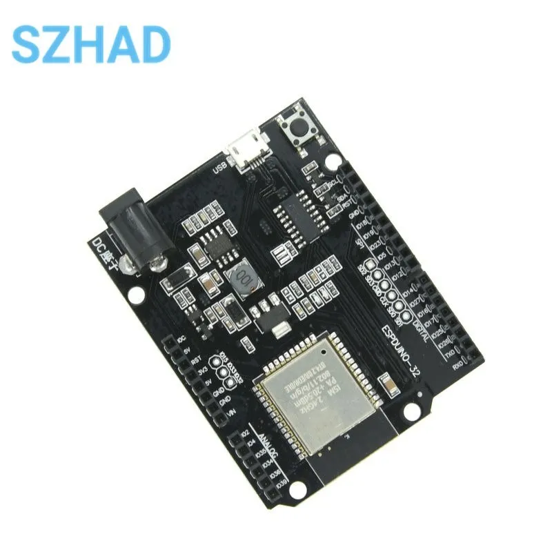 For Wemos D1 ESP32 ESP-32 WiFi Bluetooth-compatible 4MB Flash UNO D1 R32 Board Module CH340 ...
