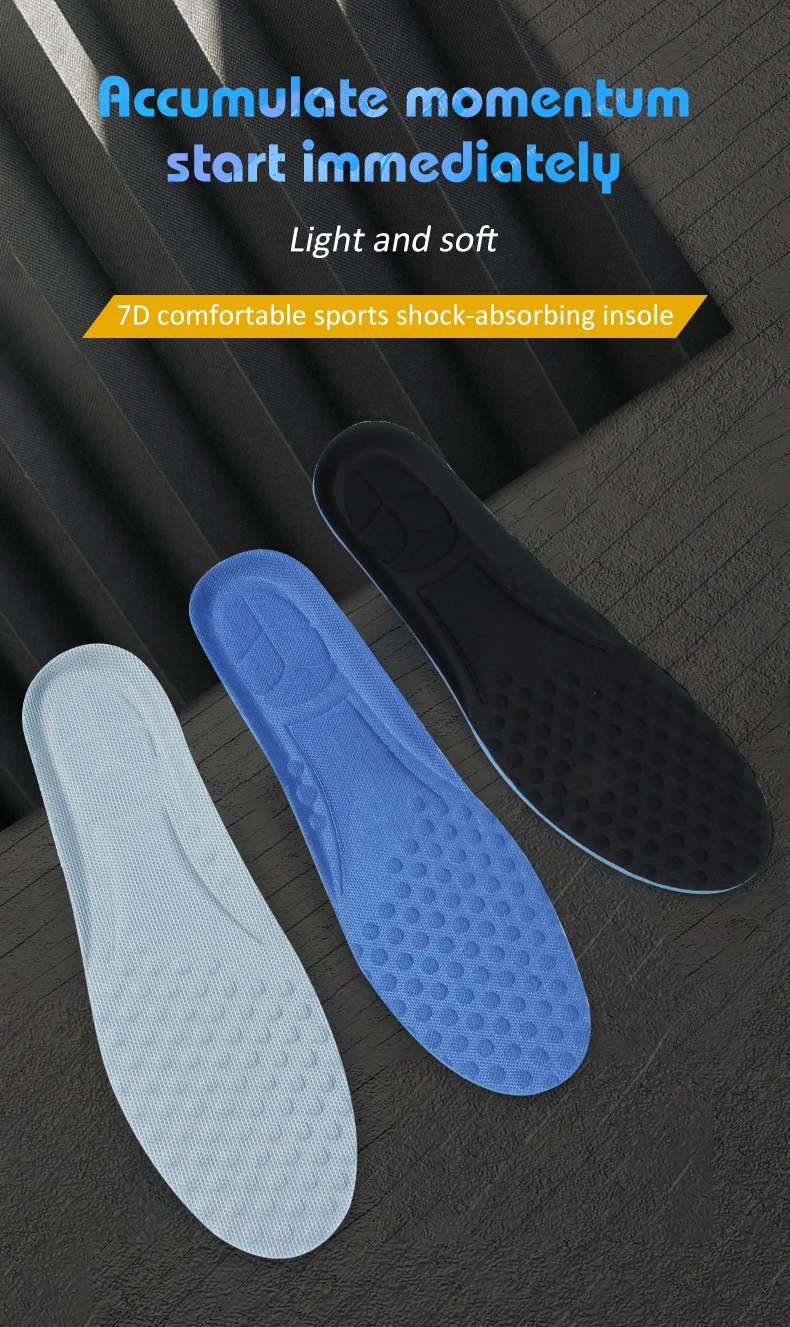 Semelles orthopédiques en mousse à mémoire de forme pour chaussures ...