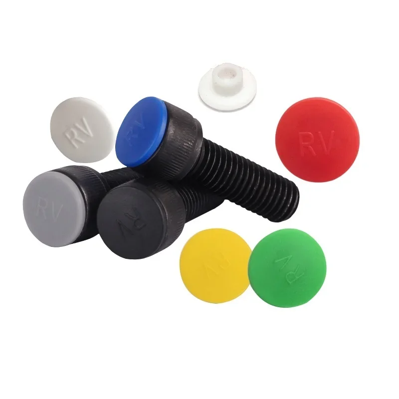 Wholesale-1000PCS-Plastic-Screw-Covers-Allen-Bolt-Screw-Nut-Round-Head ...