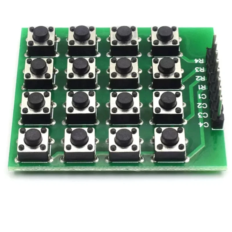 Matrix-keyboard-directly-plugged-into-16-button-microcontroller ...