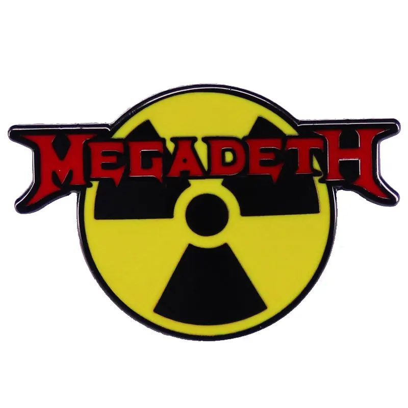 Megadeth-Attention-Radiation-Enamel-Pin-Women-s-Brooches-Lapel-Pins-for ...