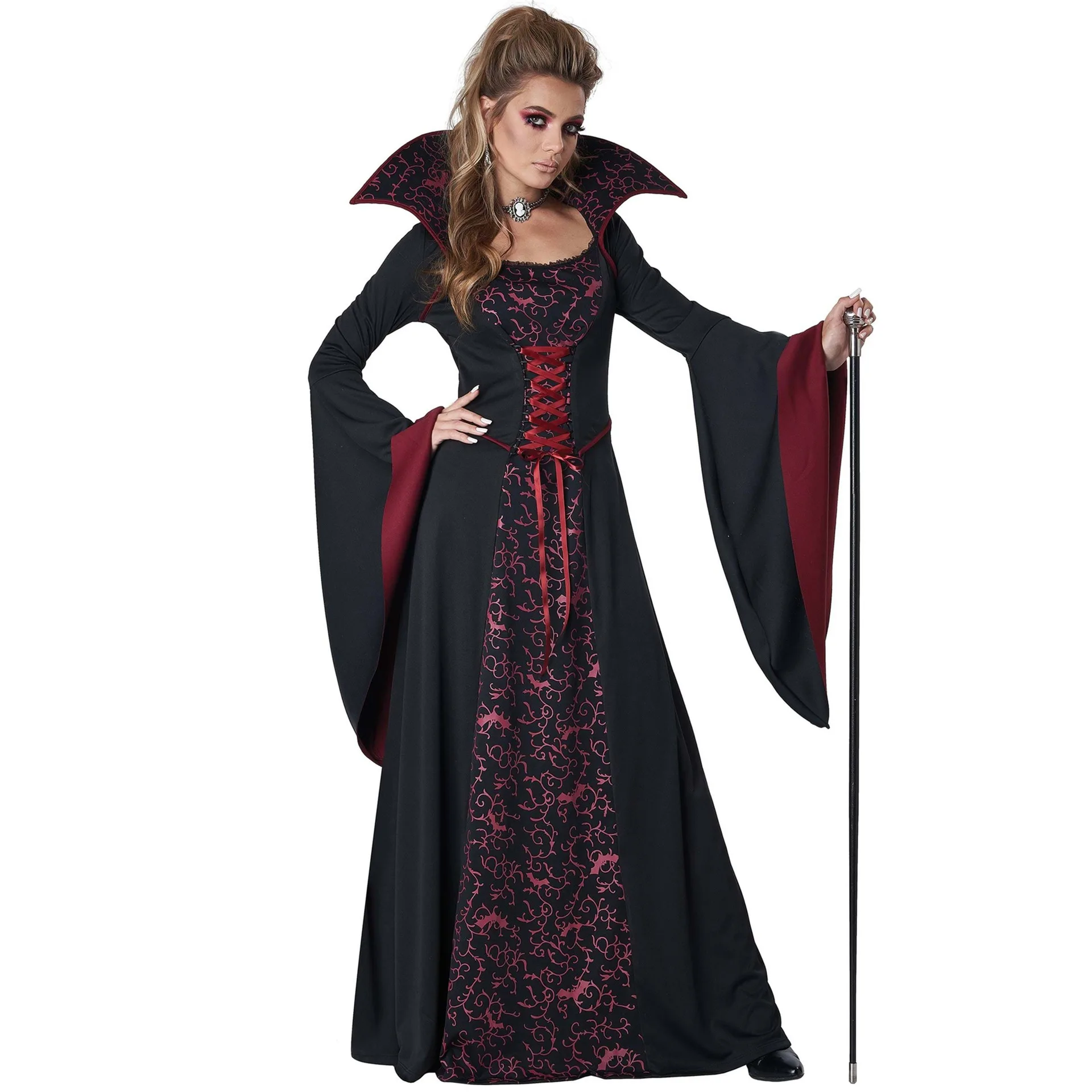 Carnival-Halloween-Elegant-Vampire-Countess-For-Woman-Costume-Victorian ...