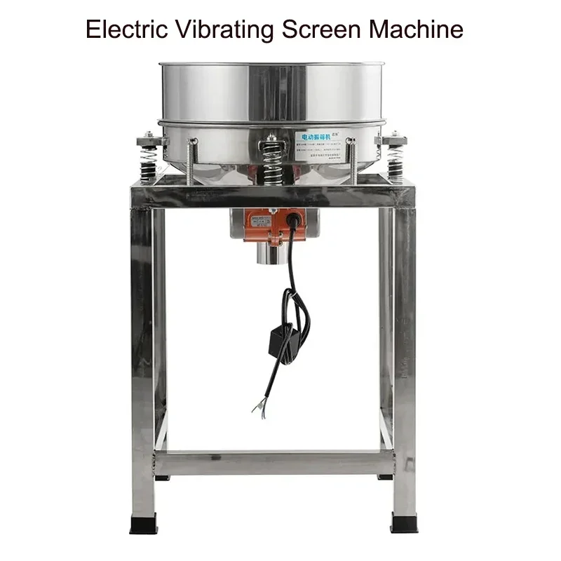 Stainless-Steel-40cm-Vibrating-Sieve-machine-electric-vibration-screen ...