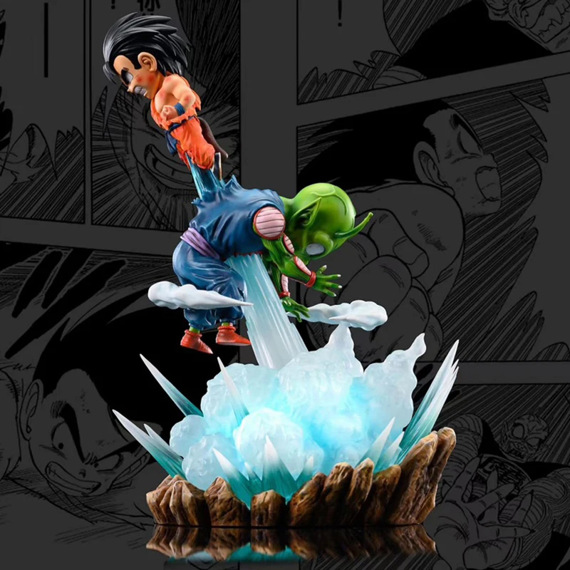 26cm Anime Dragon Ball Z Figure Battle Son Goku VS Piccolo Action ...