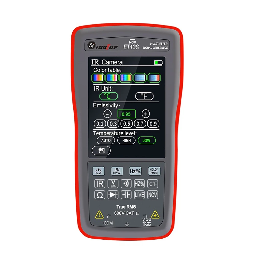 ET13S-2in1-Thermal-Imager-Multimeter-192-192-IR-Resolution-10000-Counts ...
