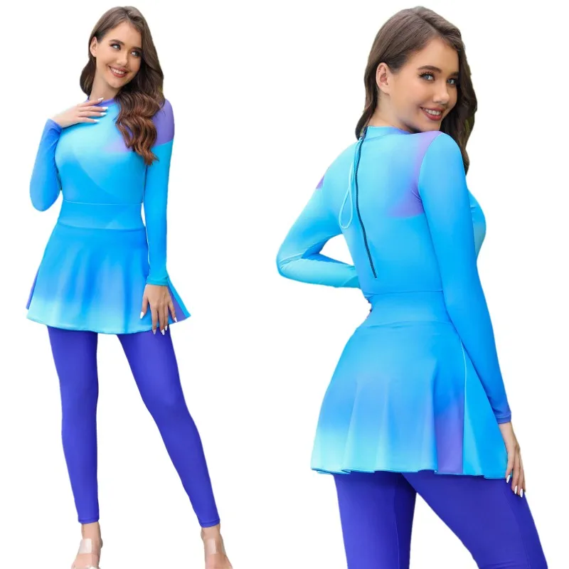 Turkey-Bathing-Wear-Muslim-Women-Modest-Swimwear-Arab-Burkinis-Beach ...