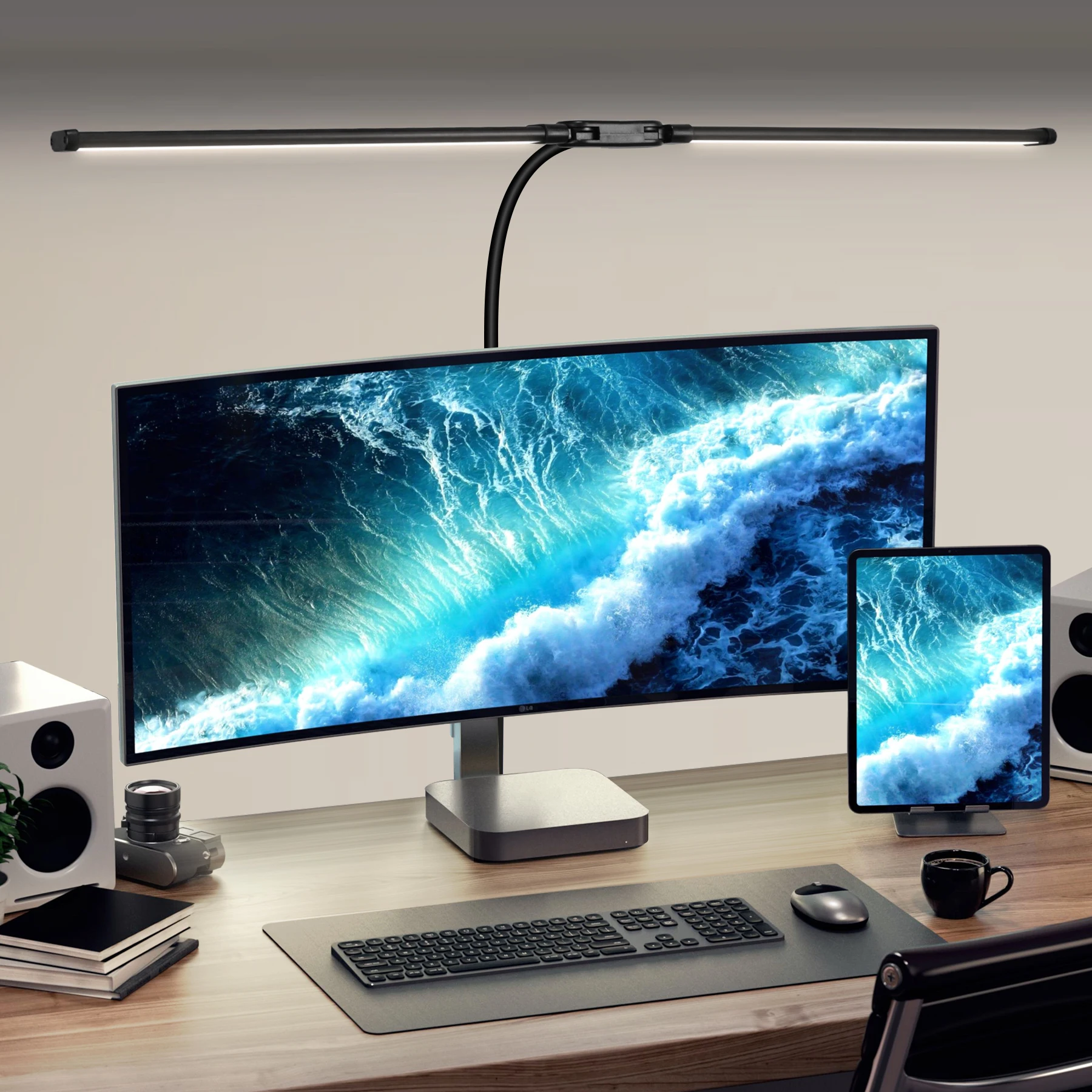 Lampade-da-tavolo-a-LED-a-doppia-testa-lampada-da-tavolo-USB ...