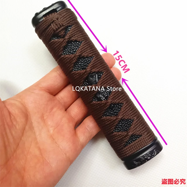 High Quality Japanese Tsuka Handle Alloy FUCHI KASHIRA MENUKI Silk Ito ...