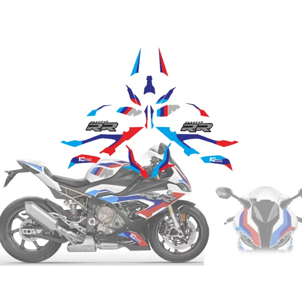 FOR BMW S1000RR Vehicle Sticker Set S 1000 RR M1000RR 2019 2020 2021 ...
