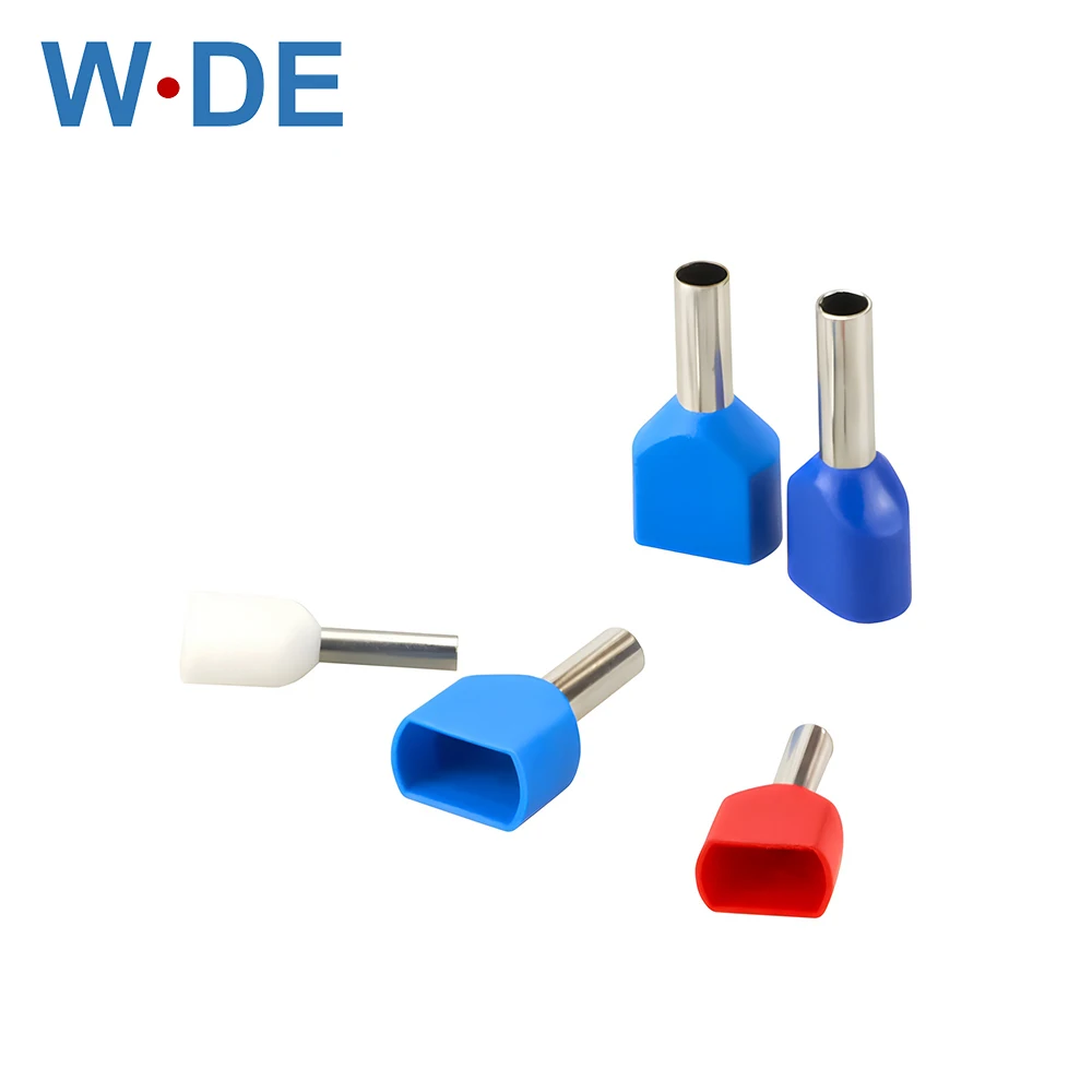 Terminal-de-f-rula-aislada-1000-piezas-doble-cable-prensado-TE0508-7508 ...