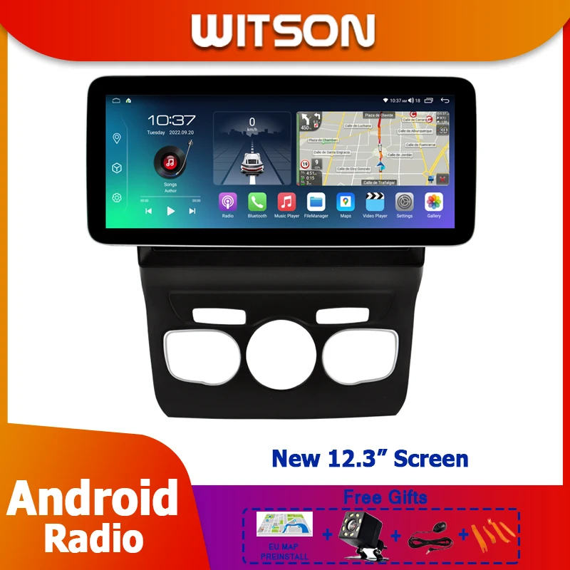 Car-Radios-Multimedia-Autoradio-12-3-LHD-For-Citroen-C4-B7-C4L-DS4-2013 ...
