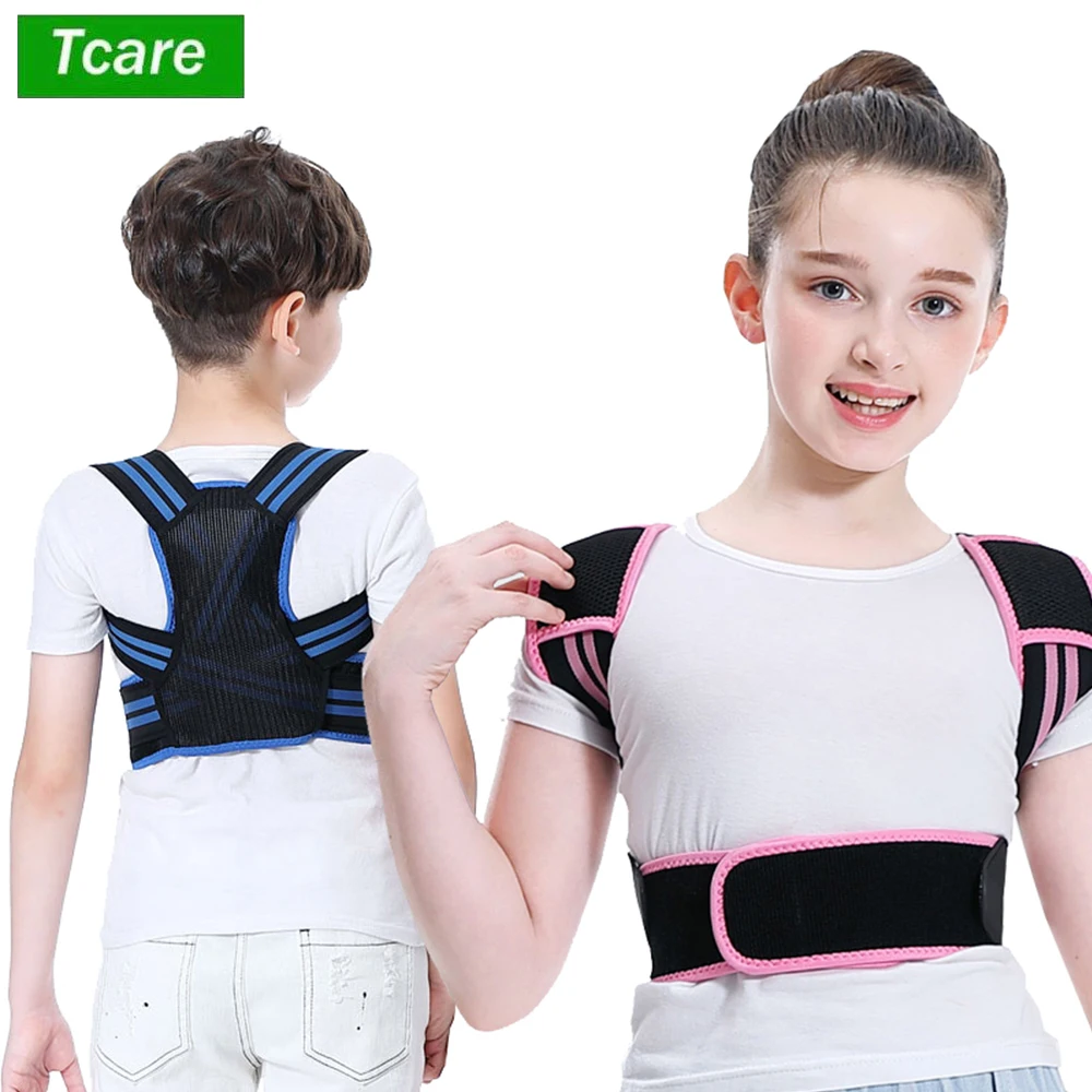 Adjustable-Children-Posture-Corrector-Back-Support-Belt-Kid-Boy-Girl ...