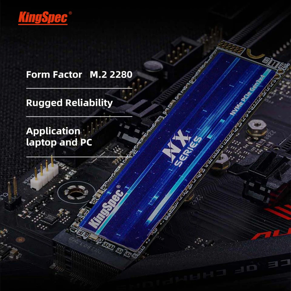 KingSpec SSD M.2 NVME PCIe 3.0 128G 256G 512G 1 테라바이트 Sd M.2 2280 SSD, Nvme M2 하드 드라이브 디스크, 노트북용 ...