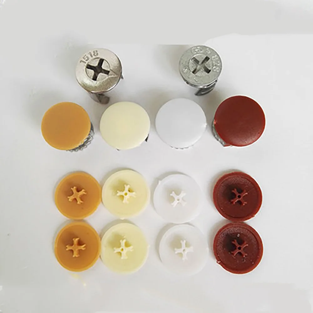 100pcs-Screw-Hole-Protective-Plastic-Cap-Covers-3-In-1-Self-Tapping ...