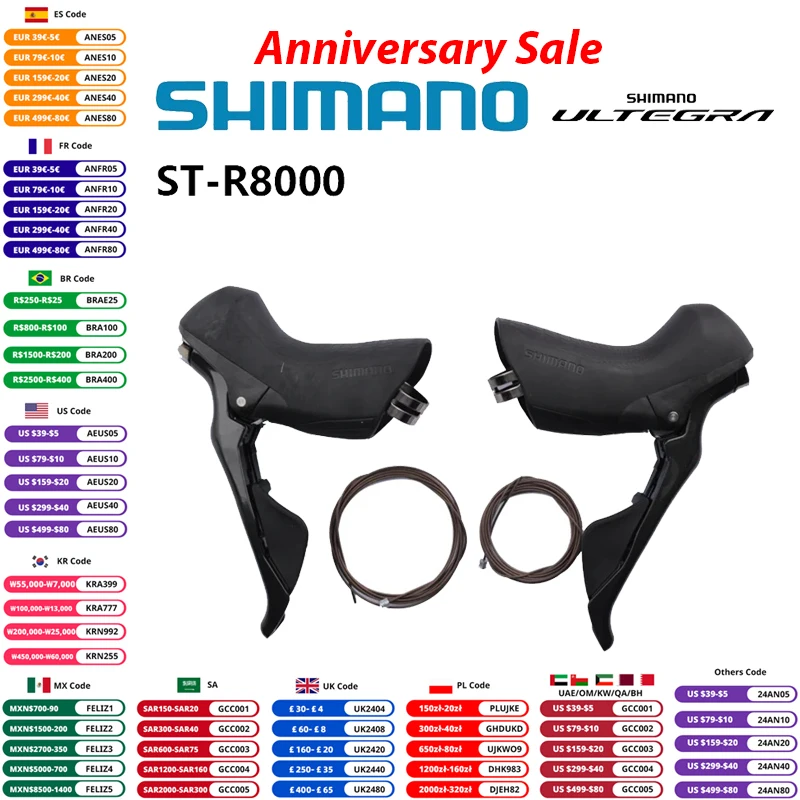 Shimano-Ultegra-R8000-ST-R8000-For-Road-Bike-Dual-Control-Lever-Bicycle ...