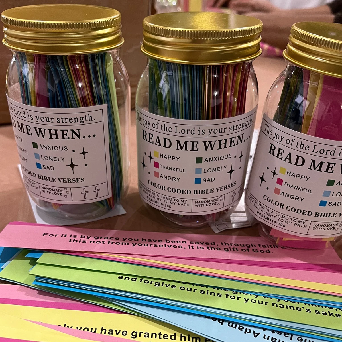 Feelings Bible Verses Jar | Christian Marketplace, Shop Christian gifts ...