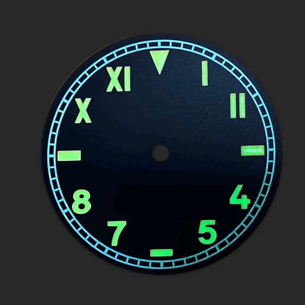 Simple-35mm-Green-Luminous-Watch-Dial-for-NH35-NH36-4R-7S-Movement ...