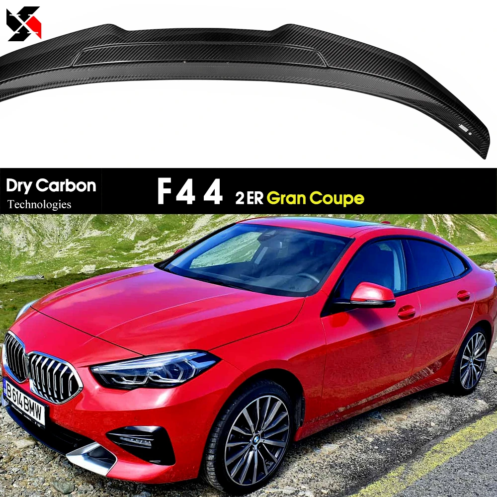 Dry Carbon Rear Trunk Spoiler Deck Wing For Bmw F44 2 Series 4 Door Gc ...