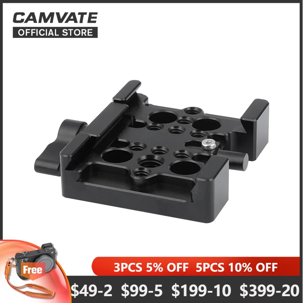 CAMVATE-Manfrotto-Baseplate-Quick-Release-Plate-Adapter-Slide-in-Style ...