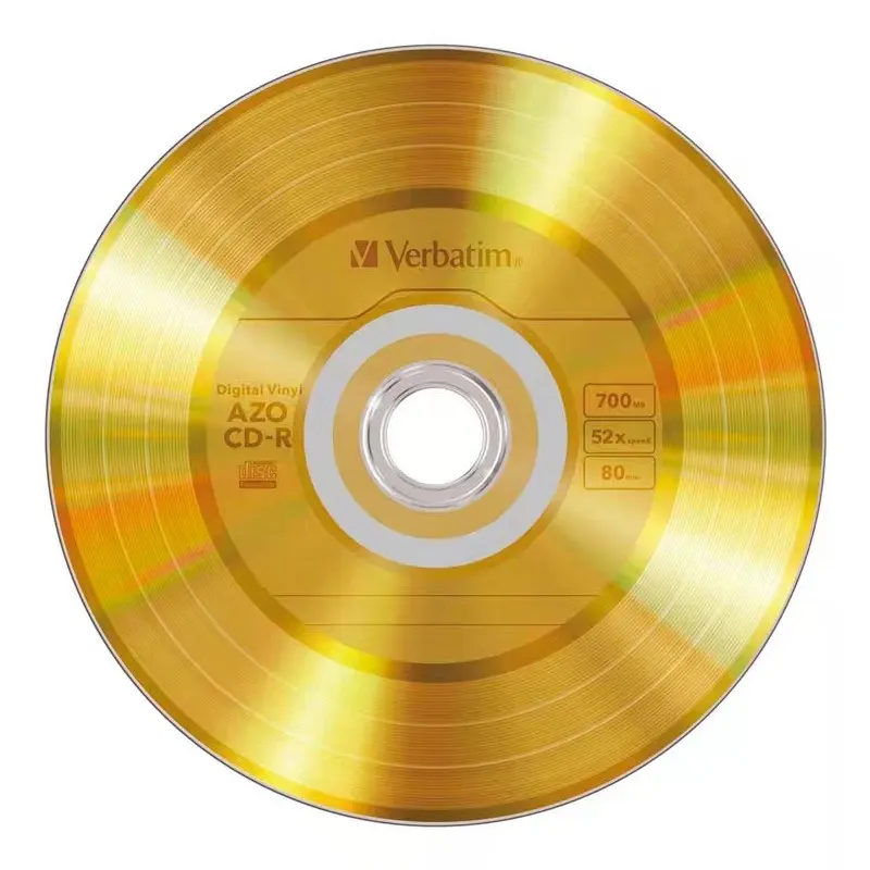 Disco-de-CD-R-AZO-de-vinilo-Digital-CDR-52X-700MB-80Min-50-unids-lote ...