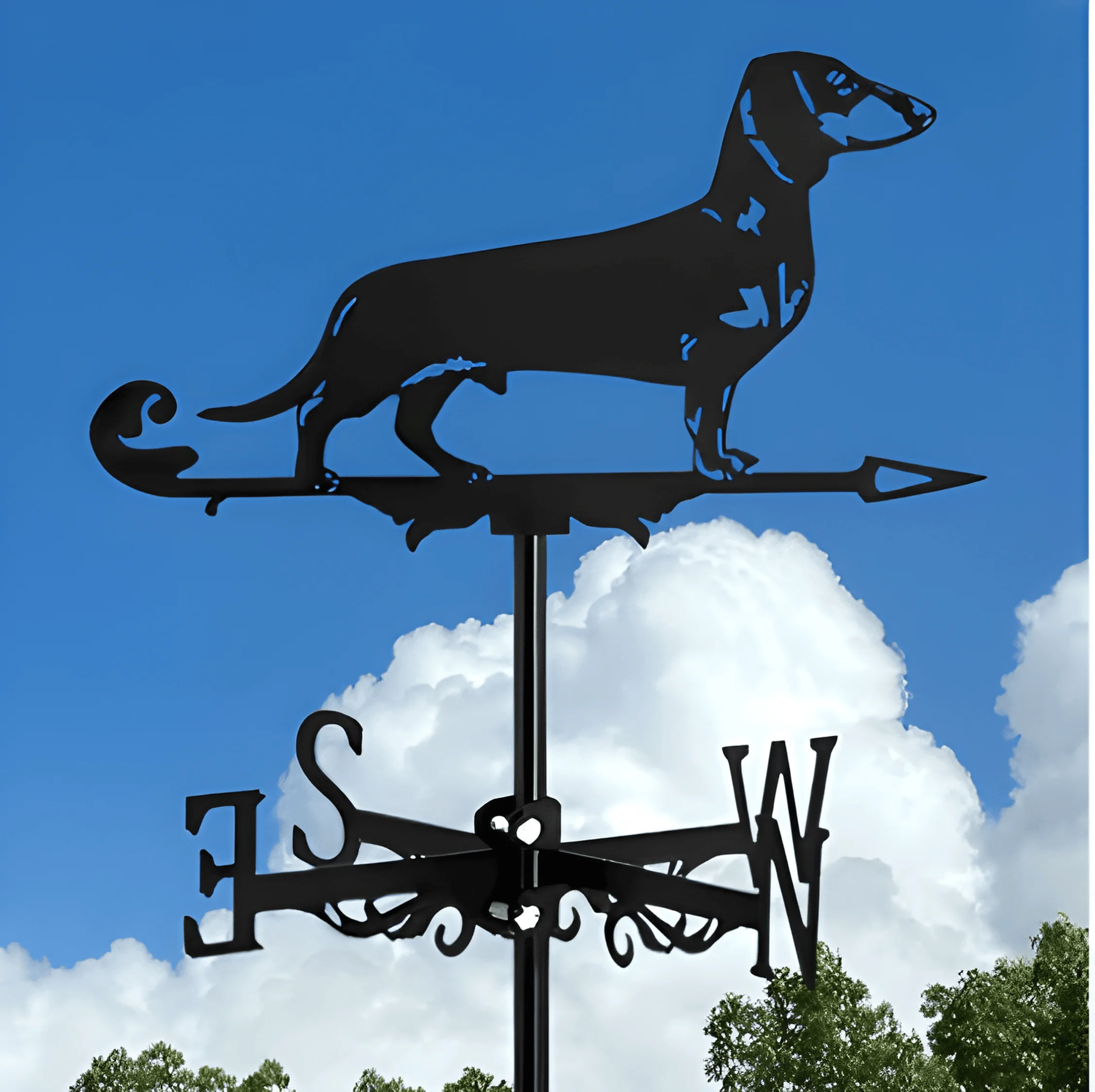 Light-Luxury-Outdoor-Weather-Vane-American-Roof-Decoration-Garden ...