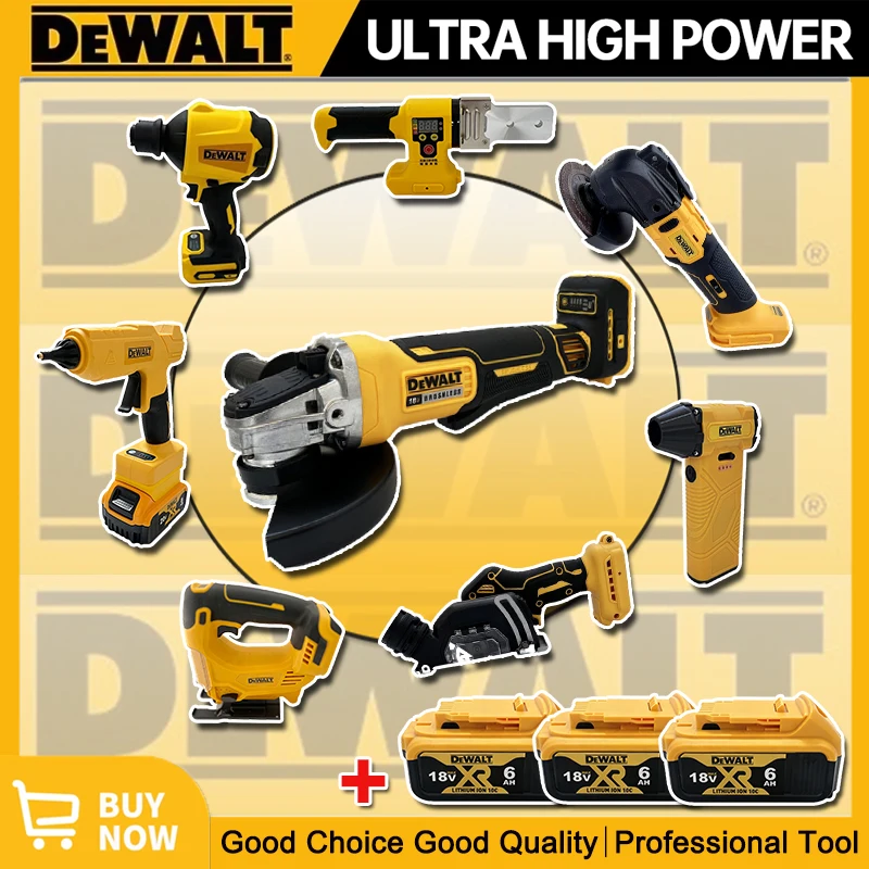 Dewalt DCG406 Angle Grinder Brushless Cordless Cutting Machine Impact ...