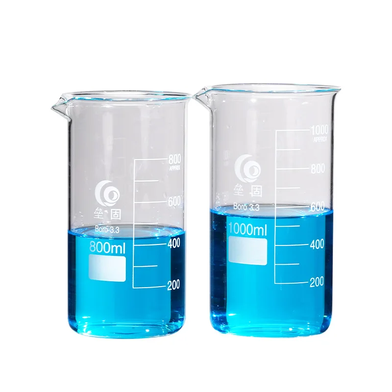 1pc 250ml 300ml 500ml 1000ml Tall-shaped Extra Heavy Borosilicate Glass ...