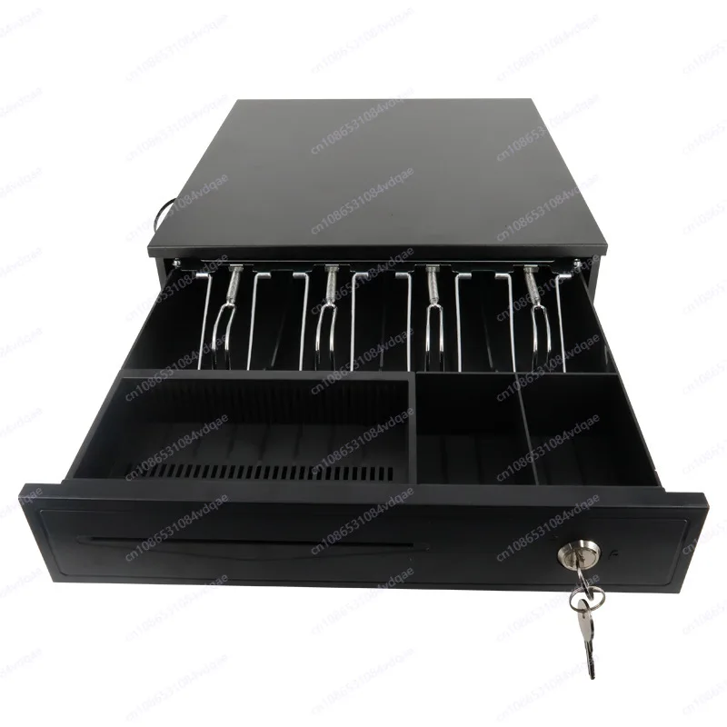 335 four-grid cash register, metal cash box, supermarket, milk tea ...