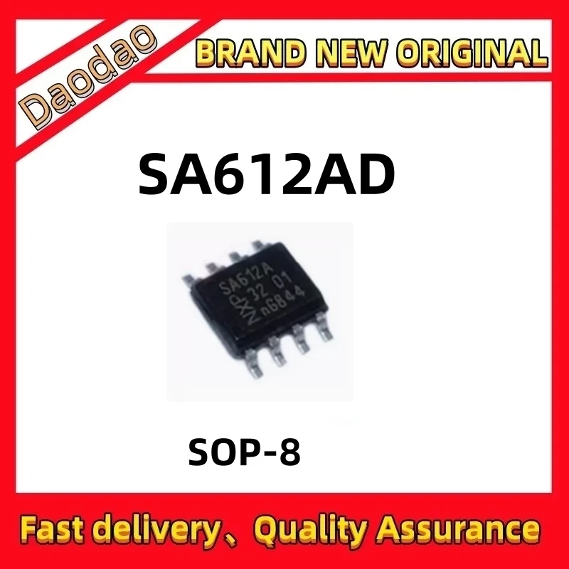 Electronic Component Bulk Pack NE612AD SIGNETICS Double Balanced Mixer ...