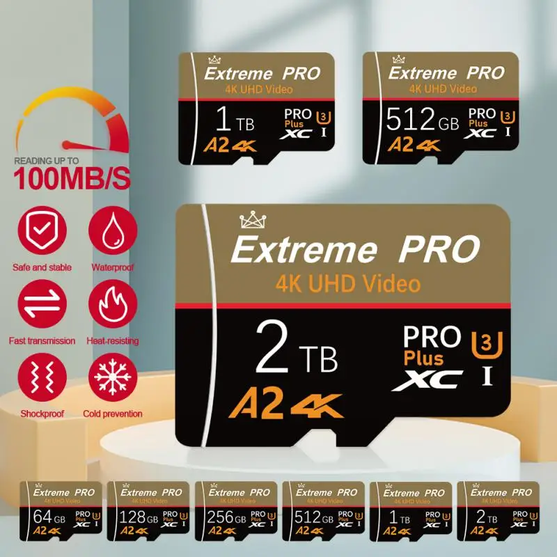 Tarjeta-de-memoria-Micro-SD-A2-U3-V30-Original-tarjeta-Tf-SD-de-64-128 ...