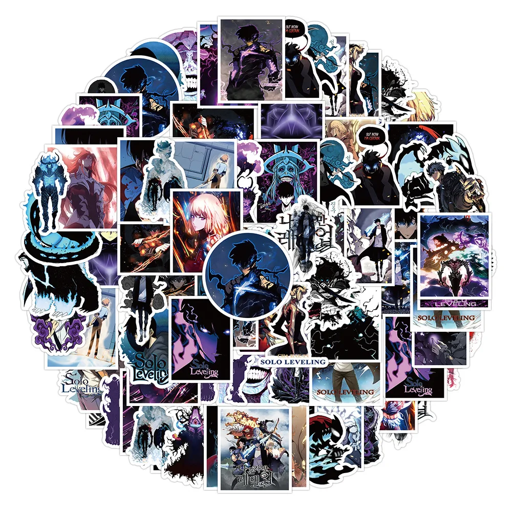 Sticker Solo Leveling x50 - Manga city