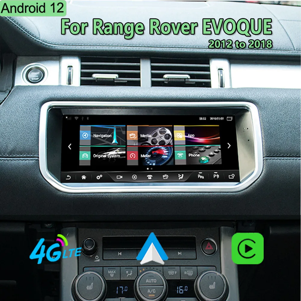 F-r-Land-Range-Rover-Evoque-Android-12-bis-Autoradio-Multimedia-Player ...