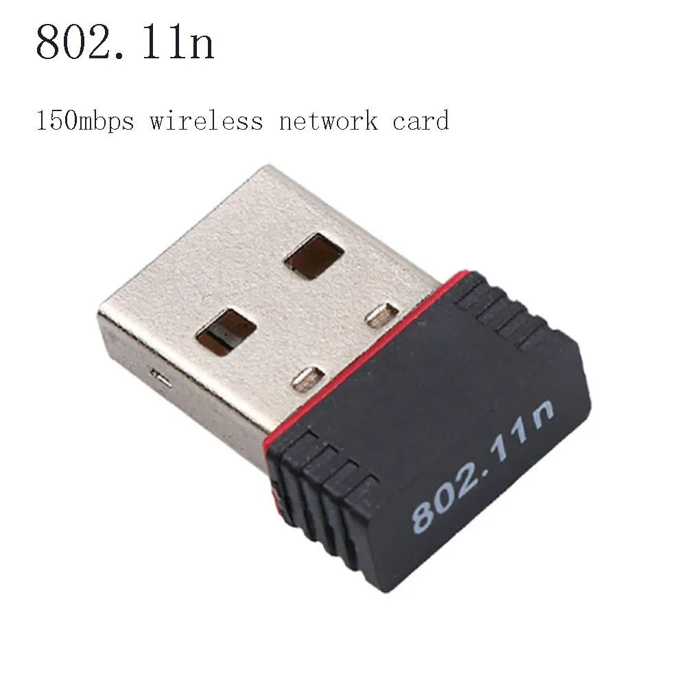 Wireless 2.4G 150M Mini USB Wifi Network Card Adapter WLAN IEEE802.11n ...