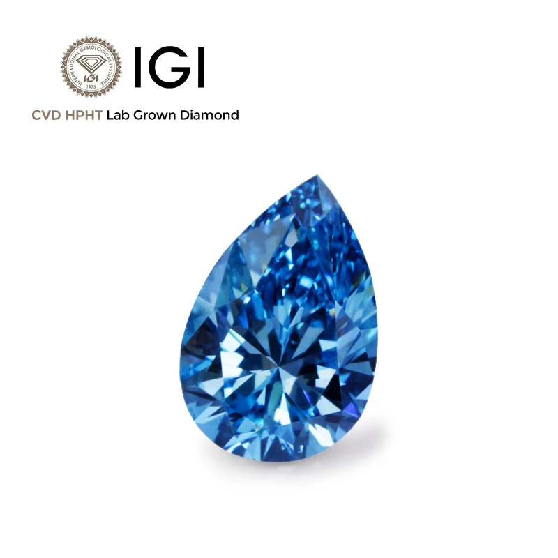 Pear-Cut-Blue-Lab-Diamond-Fine-Jewelry-1ct-3ct-4ct-VVS1-Fancy-Vivid ...