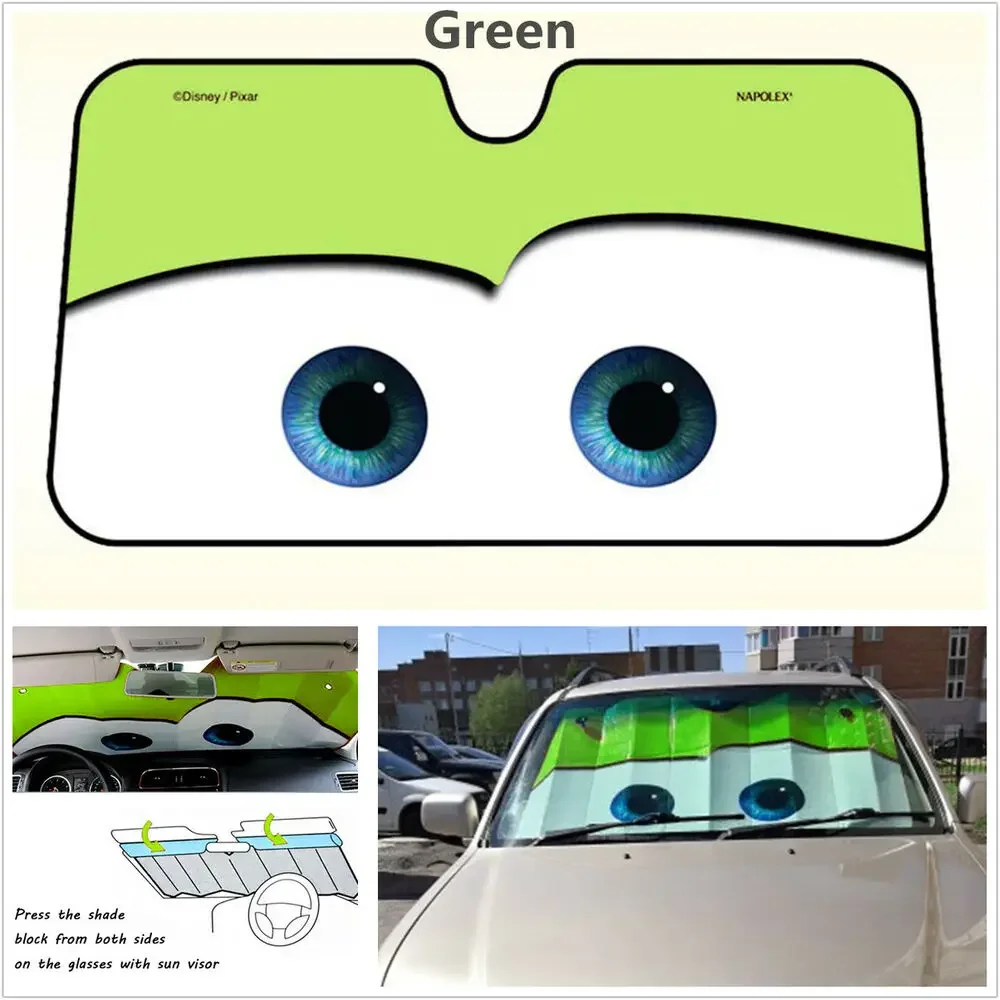 Cartoon-Big-Eye-Car-Front-Window-Windscreen-Cover-Sun-Shade-Auto-Sun ...