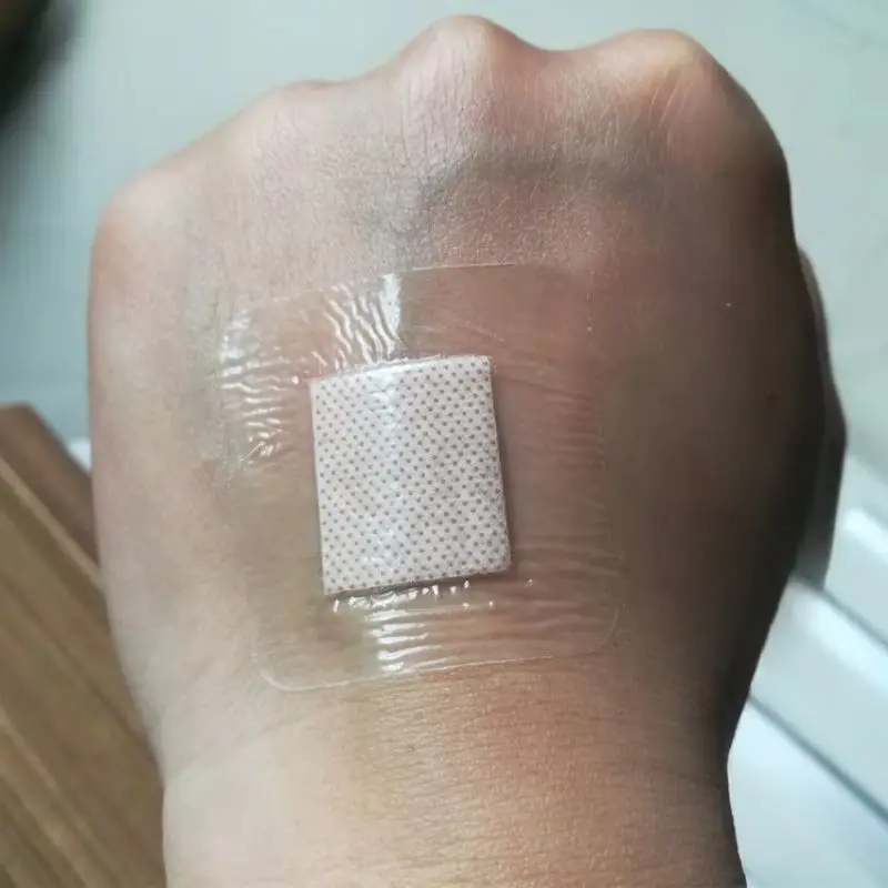 50pcs/set Square Band Aid Transparent Waterproof Plaster First Aid ...