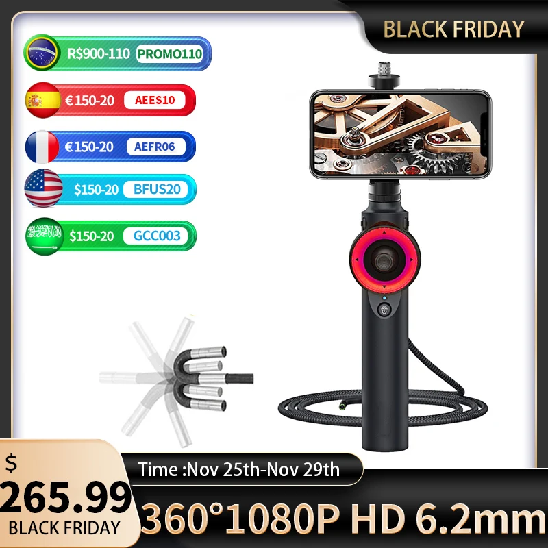 Newest-Articulate-Endoscope-Camera-Automotive-Inspection-Camera-for ...