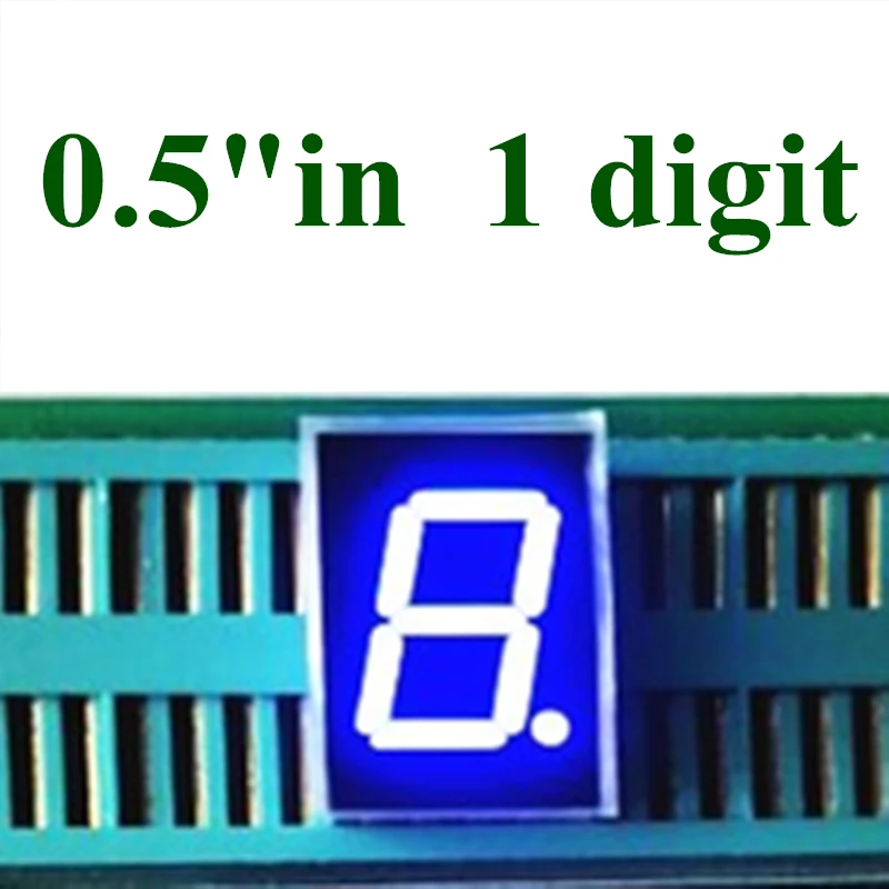 10PCS-1-BIT-0-5-QUOT-0-5IN-RED-GREEN-Blue-white-LED-Display-dynamic ...