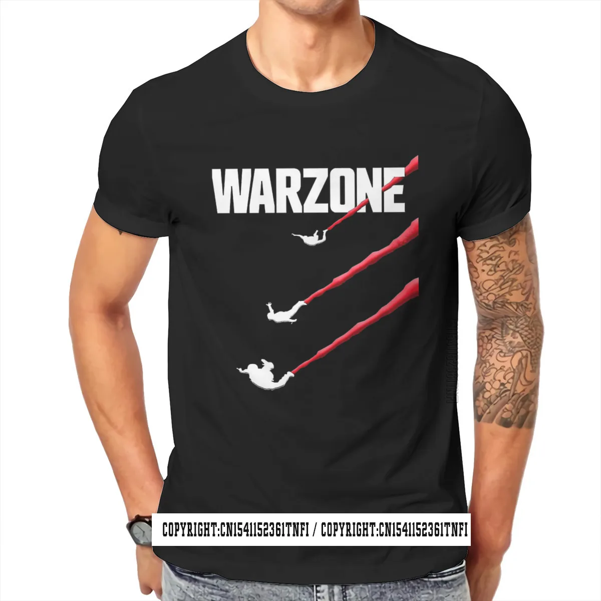 COD-Black-Ops-Cold-War-Warzone-Dropping-In-Floor-T-Shirt-Vintage-Adults ...