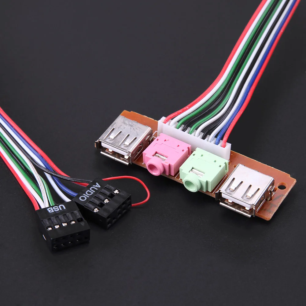 Cable-de-auriculares-con-micr-fono-y-puerto-de-Audio-USB-Panel-frontal ...