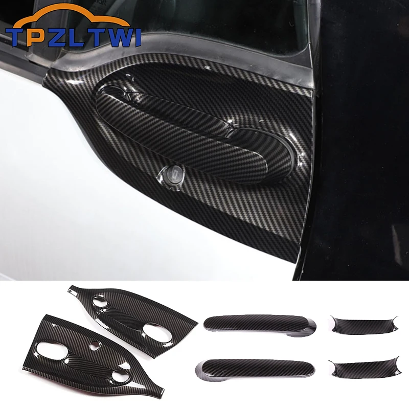 For-Mercedes-Smart-Fortwo-Forfour-453-2015-2021-Carbon-fiber-Car ...