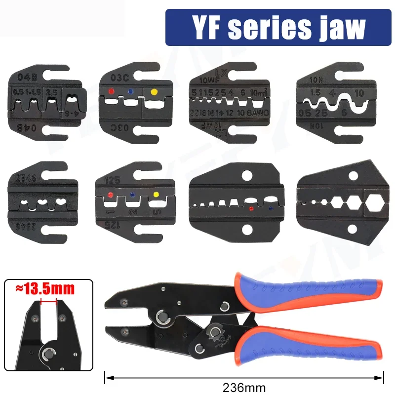 1-Stuks-Krimptang-Kaak-Yf-Tang-9-Inch-Voor-Veer-Insert-Pre-Ge-soleerd ...