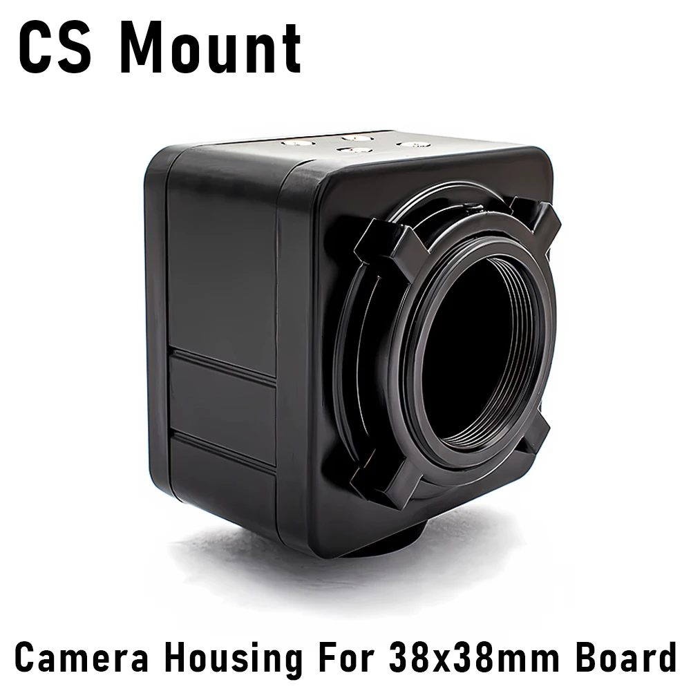 Industrial Aluminum Cover Metal Mini Camera Shell Housing Case CS Mount ...