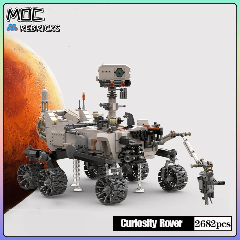 Nuclear Powered Curiosity Rover