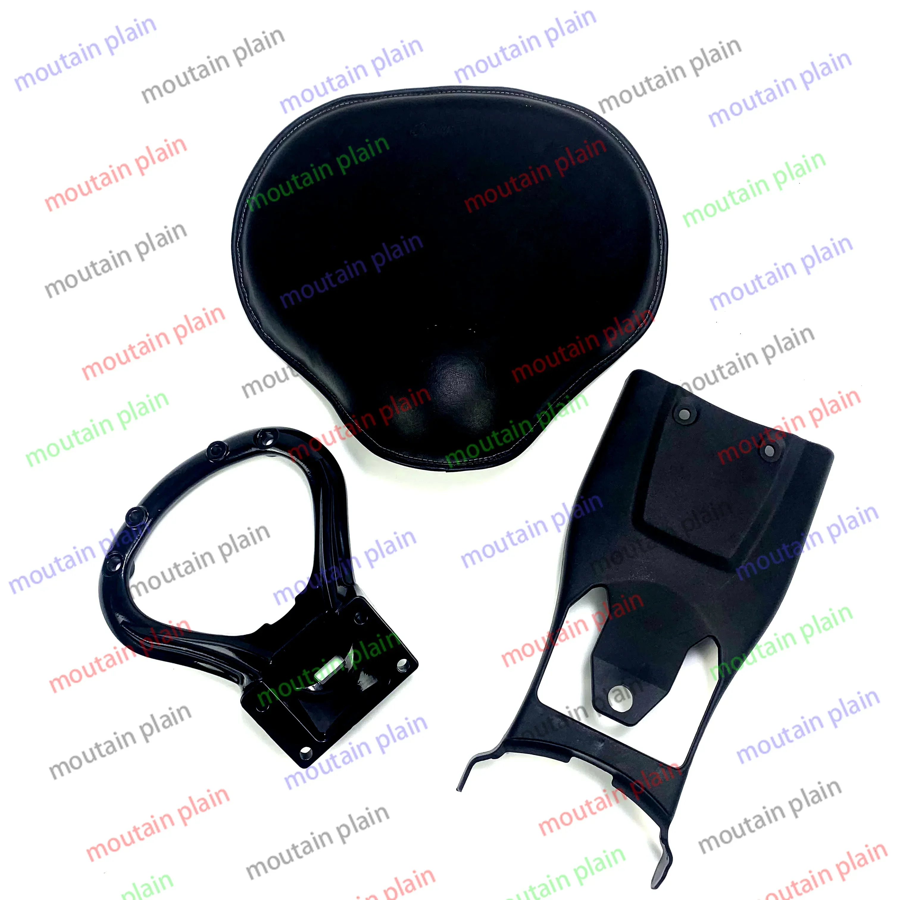 Seat-Cushion-Motorcycle-Retro-Solo-Passenger-Seat-Cover-Cowl-Pad-for ...