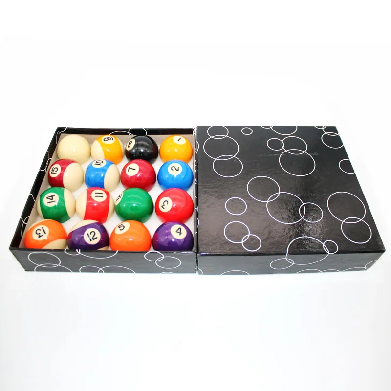 22 Piece Billiard Balls 22 Piece Standard - 2-1/16 Inch (52.5mm) Resin ...